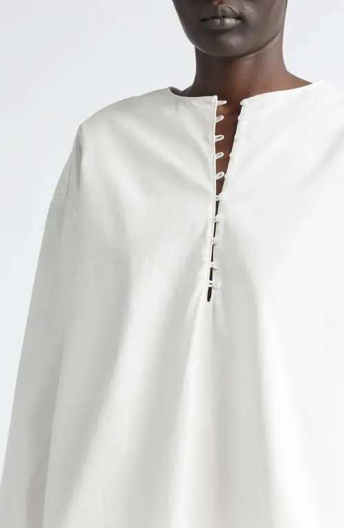 KALLMEYER Marguerite Starched Cotton Poplin Top