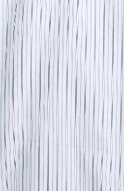 Carhartt Work In Progress Keene Stripe Short Sleeve Cotton Poplin Button-up Shirt