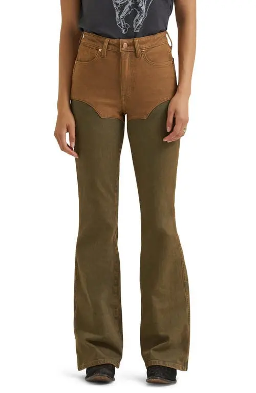 Wrangler Western Chaps Flare Jeans