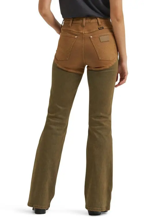Wrangler Western Chaps Flare Jeans