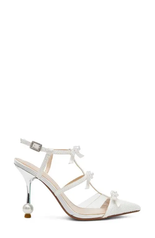 Betsey Johnson Everr Pointed Toe Pump - Ivory