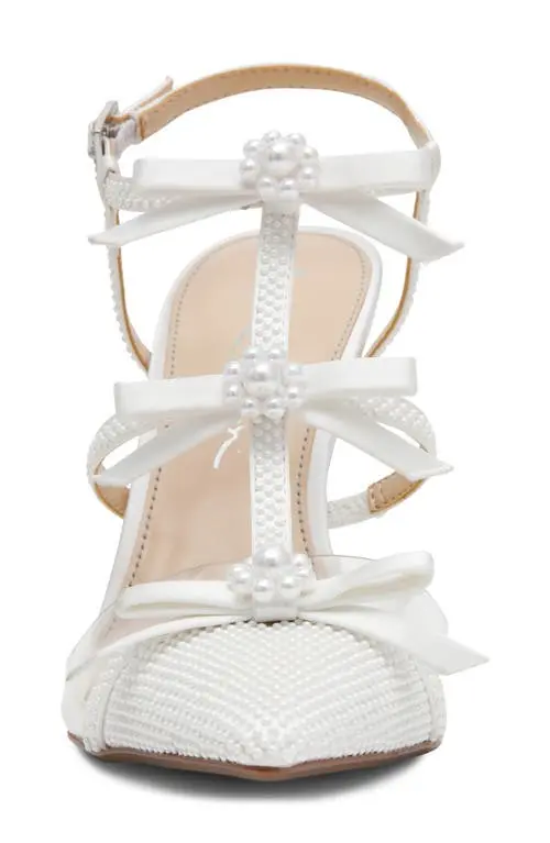 Betsey Johnson Everr Pointed Toe Pump - Ivory