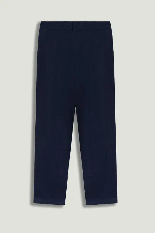 NOCTURNE Pleat Front Tapered Trousers