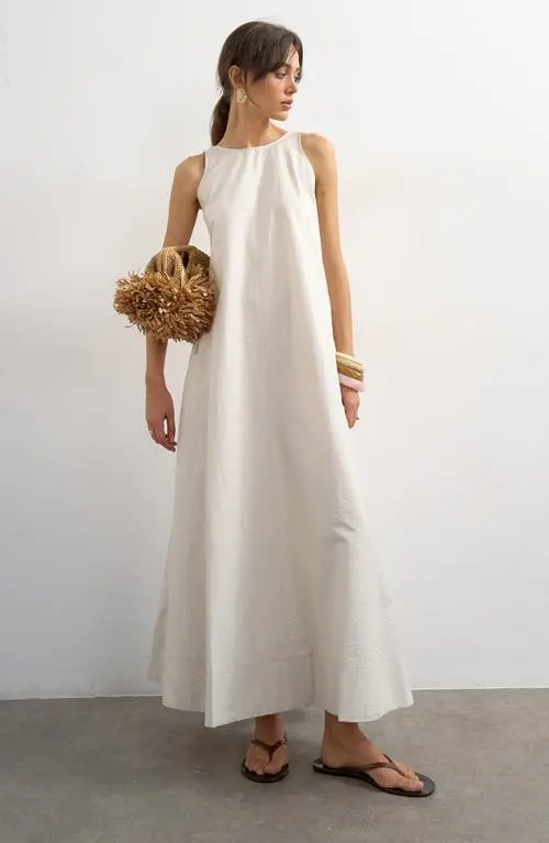 Topshop Scoop Back Maxi Dress
