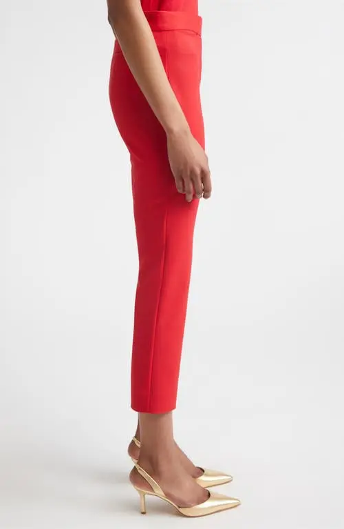 St. John Luxe Twill Crop Pants