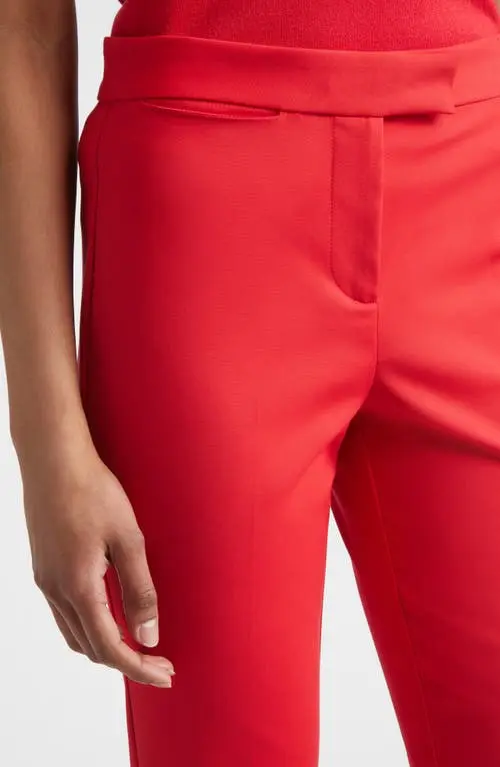 St. John Luxe Twill Crop Pants