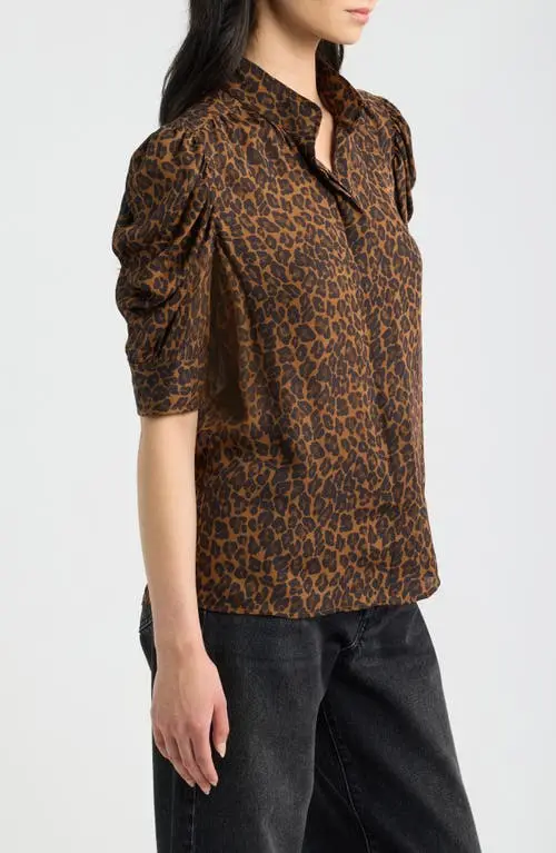 FRAME The Gillian Silk Top