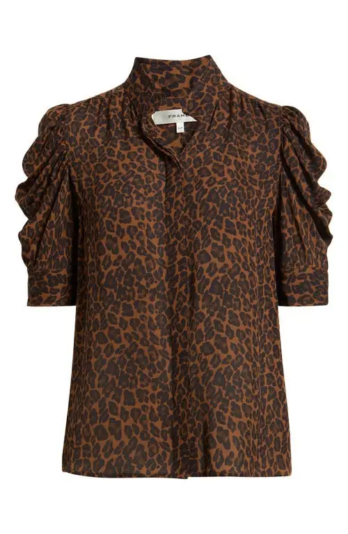 FRAME The Gillian Silk Top