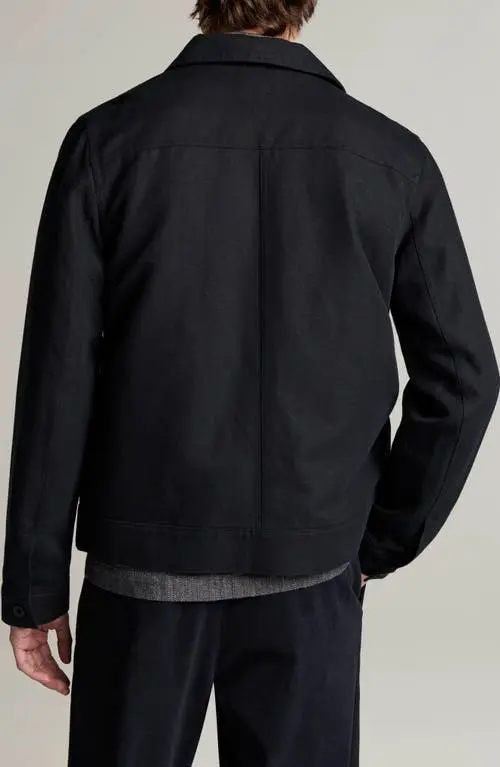 Vince Pleated Trucker Jacket