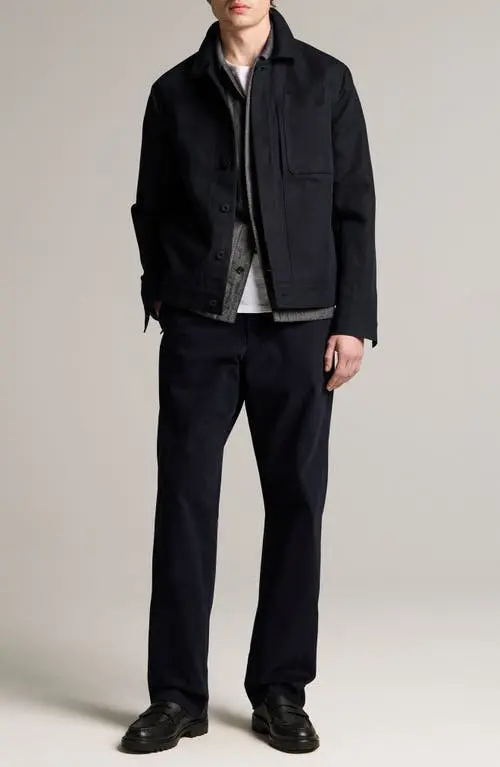 Vince Pleated Trucker Jacket