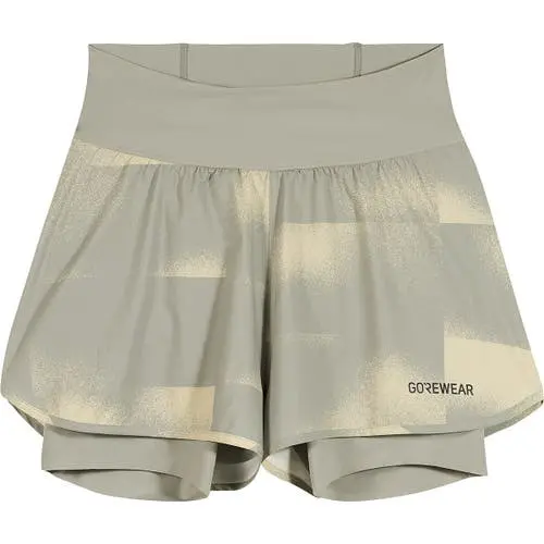GOREWEAR Concurve 3in 2-in-1 Cloud Short - Lab Gray/tech Beige