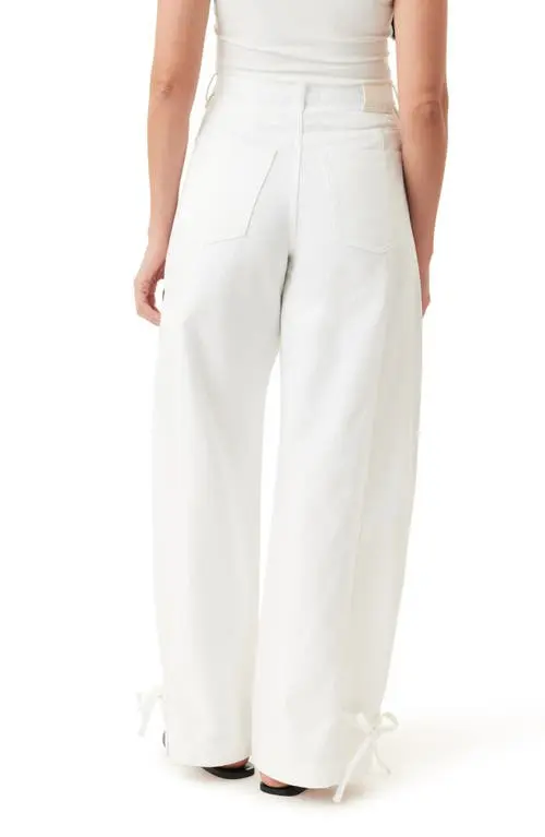 Habitual Drapey Relaxed High Waist Barrel Leg Jeans