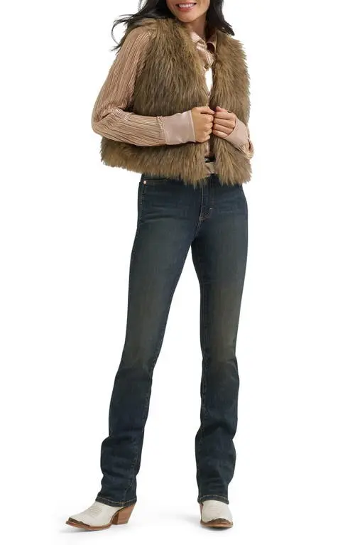 Wrangler Faux Fur Vest