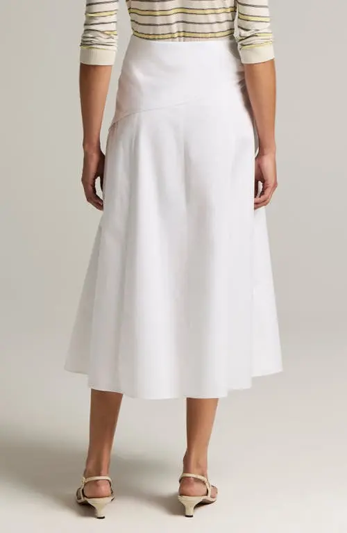 Vince Scarf Tie Maxi Skirt