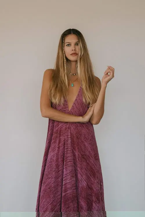 SUN CHILD Classic Silk Dress Jojo