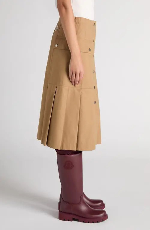 Moncler Cotton A-line Skirt