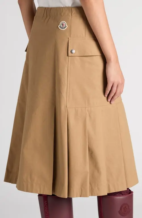 Moncler Cotton A-line Skirt