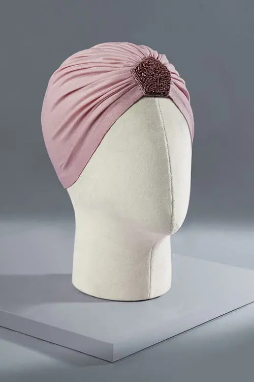 HAIR DRAMA CO Rose Gold Glimmer Headwrap