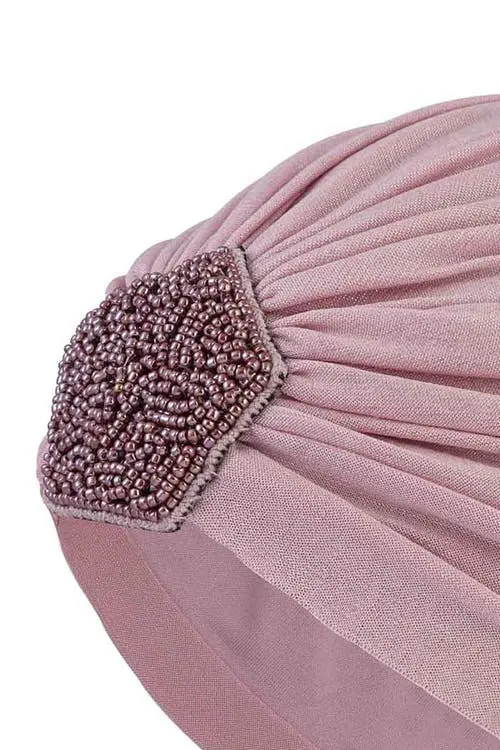 HAIR DRAMA CO Rose Gold Glimmer Headwrap
