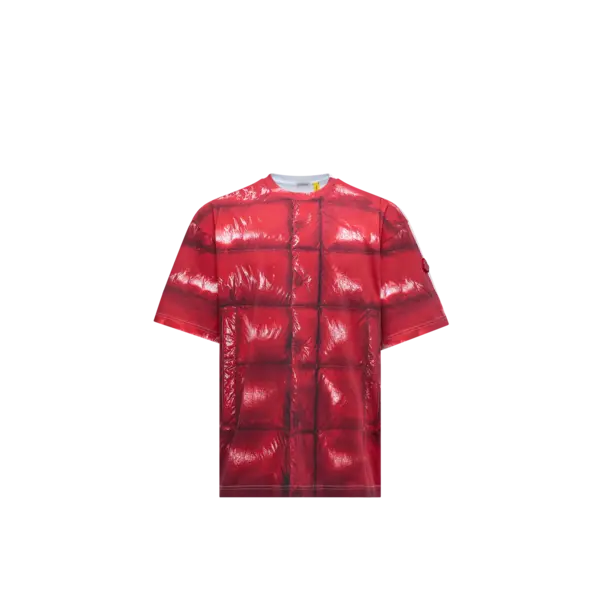 MONCLER X A$AP ROCKY Cotton T-shirt - Red