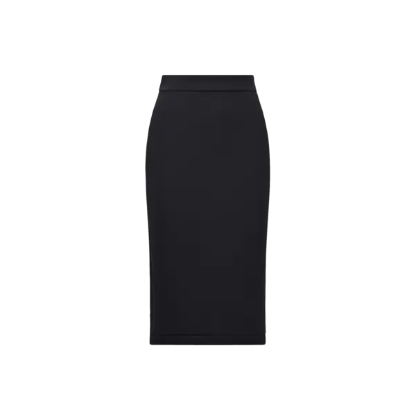 MONCLER X EDWARD ENNINFUL Neoprene Skirt - Black