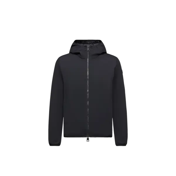 Moncler Altair Hooded Short Down Jacket - Black