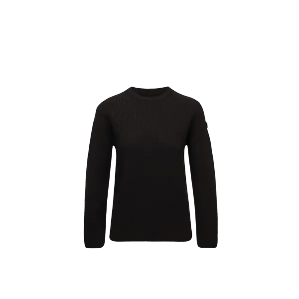 MONCLER + JIL SANDER Wool Sweater - Black