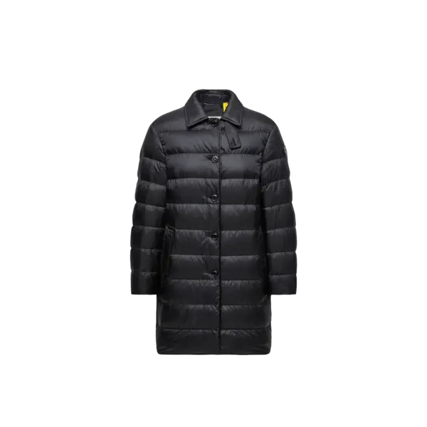MONCLER X EDWARD ENNINFUL Goran Long Down Jacket - Black