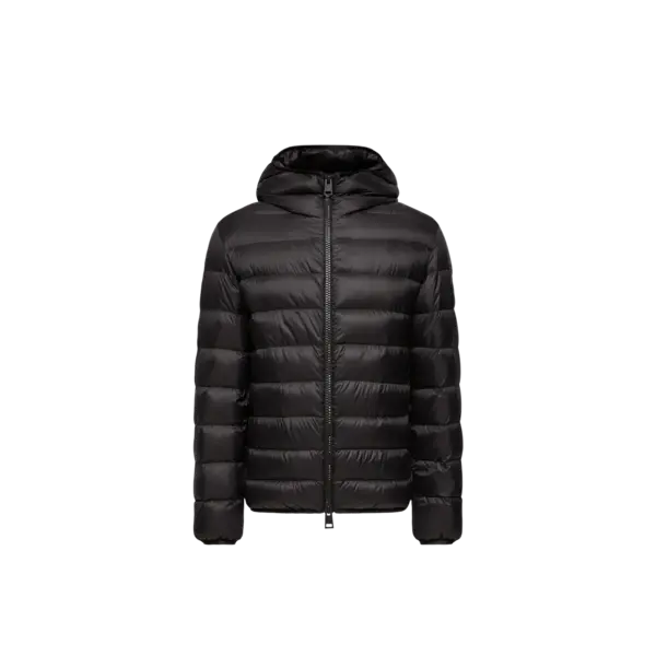 Moncler Alrai Hooded Short Down Jacket - Black