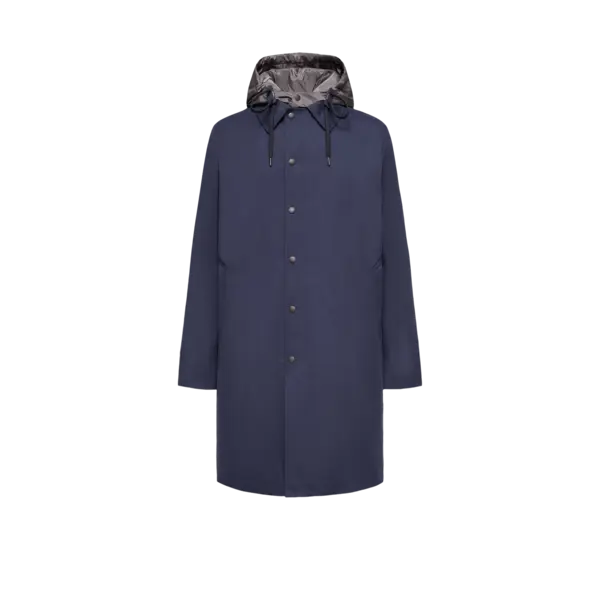 Moncler Kervoyal Hooded Long Down Parka - Blue