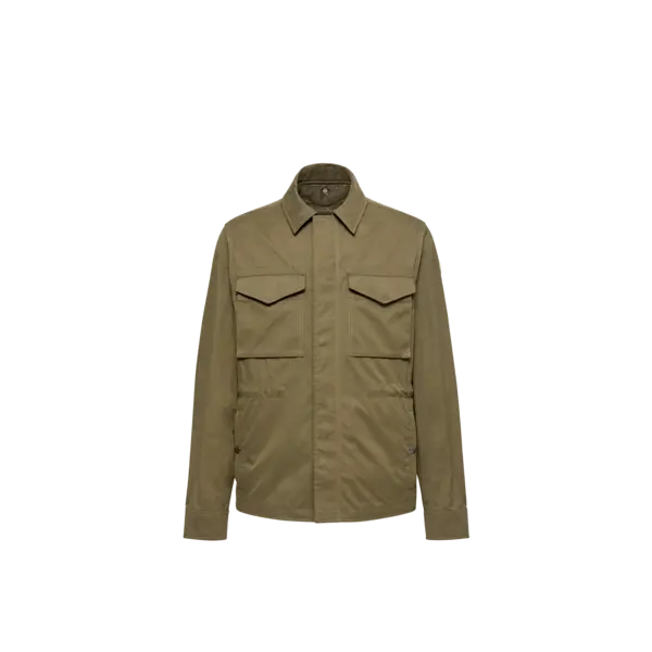 Moncler Roquille 3-in-1 Reversible Down Shirt Jacket - Green
