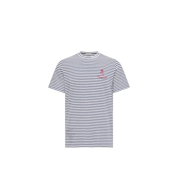 Moncler Striped Cotton & Modal Blend T-shirt - Multicolor