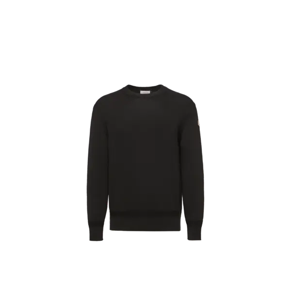 Moncler Logo Patch Cotton Sweater