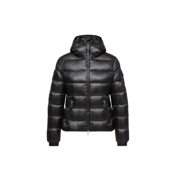 Moncler Glesse Hooded Short Down Jacket - Black