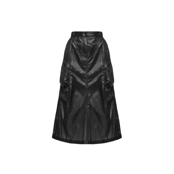 Moncler Cargo Midi Skirt - Black