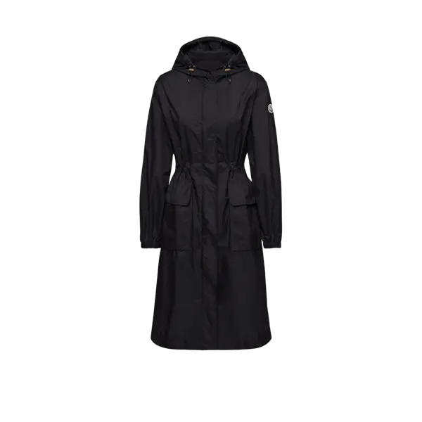 Moncler Hiengos Hooded Long Parka - Black
