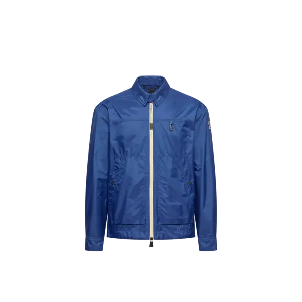Moncler Brive Packable Shirt Jacket - Blue