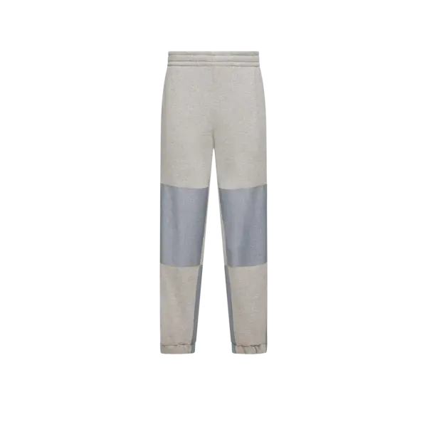 Moncler Cotton & Chambray Sweatpants - Grey