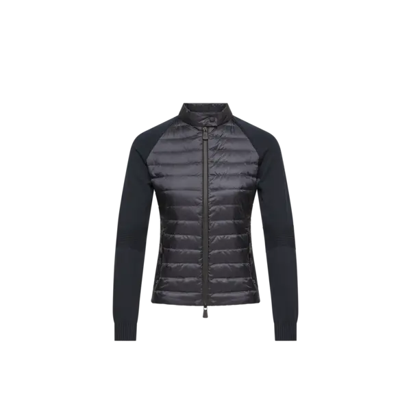 Moncler Padded Zip-up Cardigan - Blue
