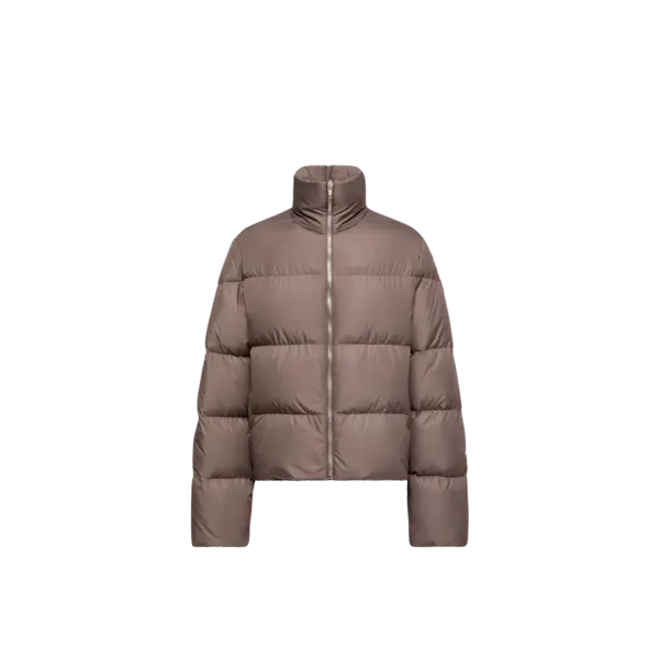 MONCLER + RICK OWENS Cyclopic Short Down Jacket - Brown