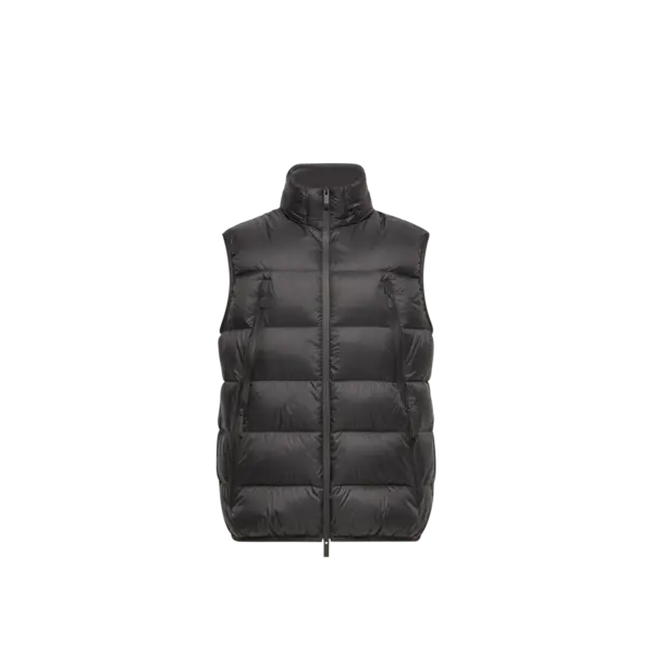 Moncler Reticone Down Vest - Black
