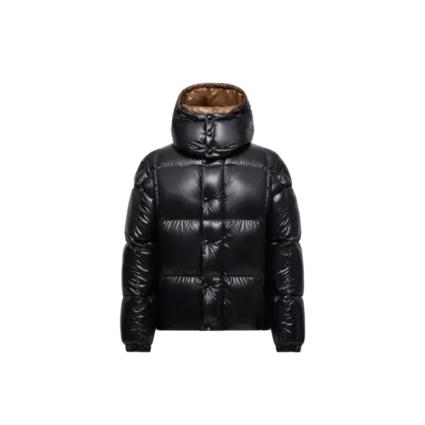 Moncler Parana Hooded Short Down Jacket - Black