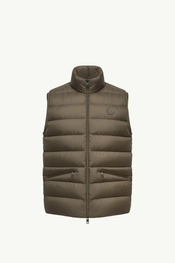 Moncler Treompan Down Vest - Green