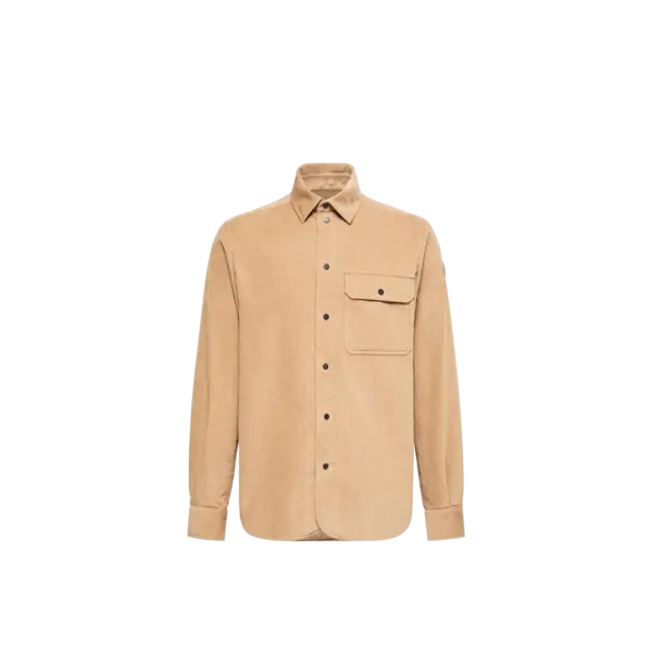 Moncler Corduroy Shirt - Beige