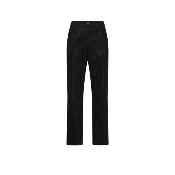 Moncler Tailored Pinstripe Pants - Blue