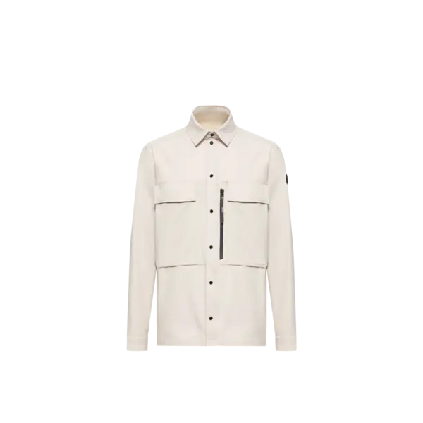 Moncler Ripstop Shirt Jacket - White
