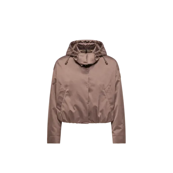 Moncler Chevreuil Duchesse Short Down Jacket - Brown