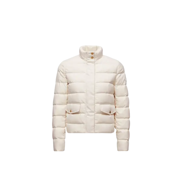 Moncler Bessettes Short Down Jacket - White