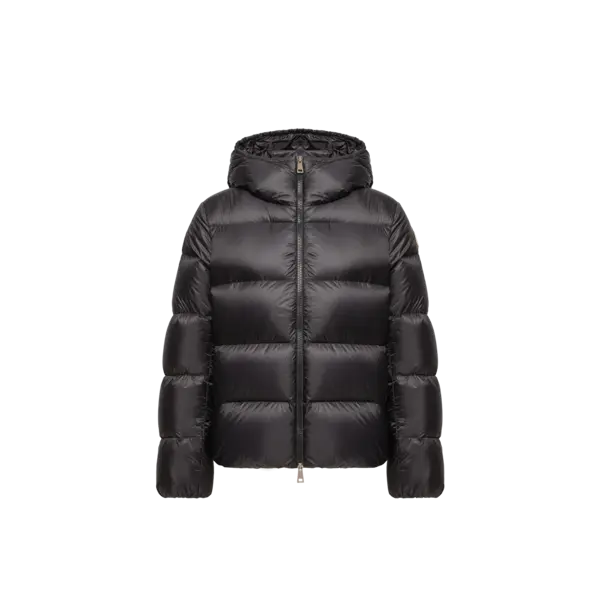 Moncler Feligule Hooded Short Down Jacket - Black