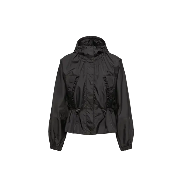 Moncler Imaginaire Canvas Short Parka - Black